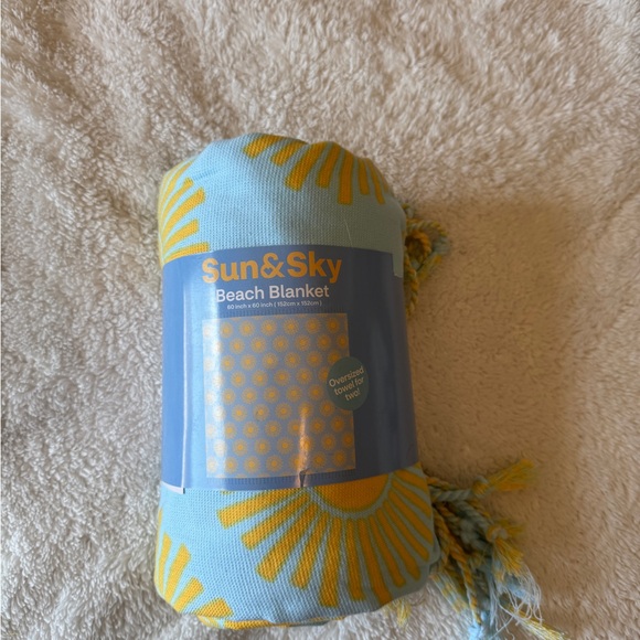 Sun and Sky | Other | Blue And Yellow Sunburst Cylinder | Poshmark